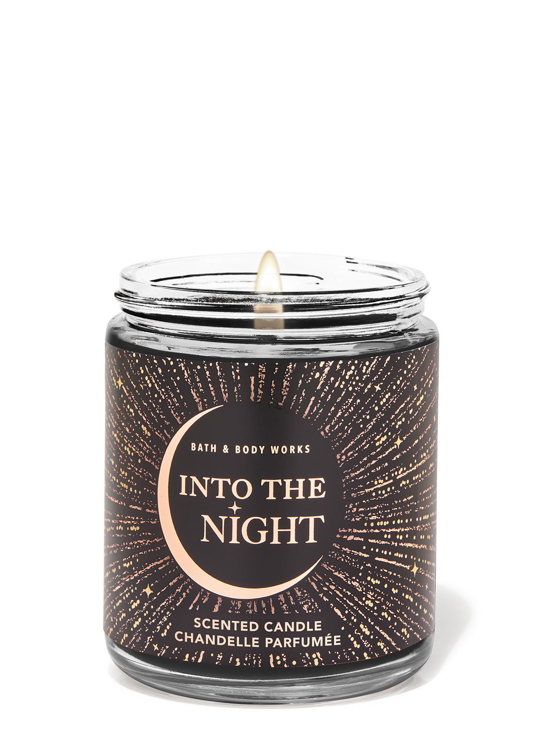 Into the Night-1 Wick Candle - Bath & Body Works – Beauty Essentials ...