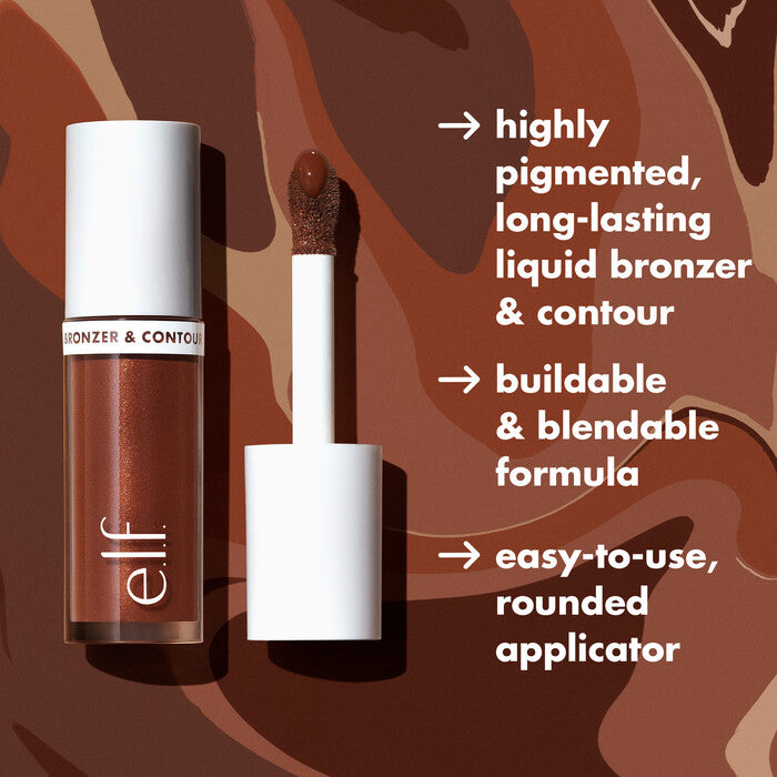 Camo Liquid Bronzer & Contour - elf – Beauty Essentials Honduras