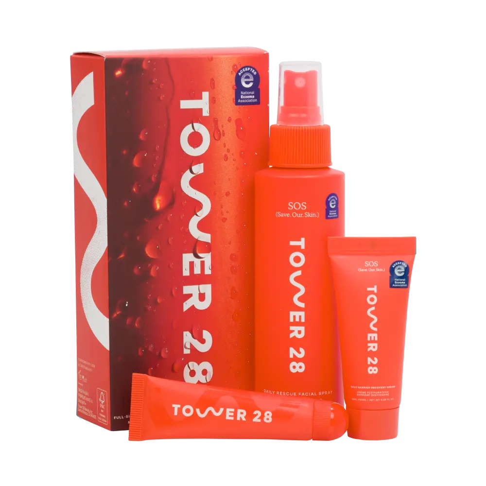 SOS 3-Step Skincare Set - Tower 28 – Beauty Essentials Honduras